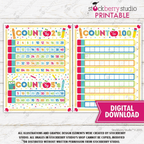 Addition Subtraction Hundreds Math Chart – Stockberry Studio