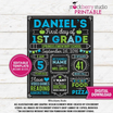 First Day of School Editable Template – Stockberry Studio